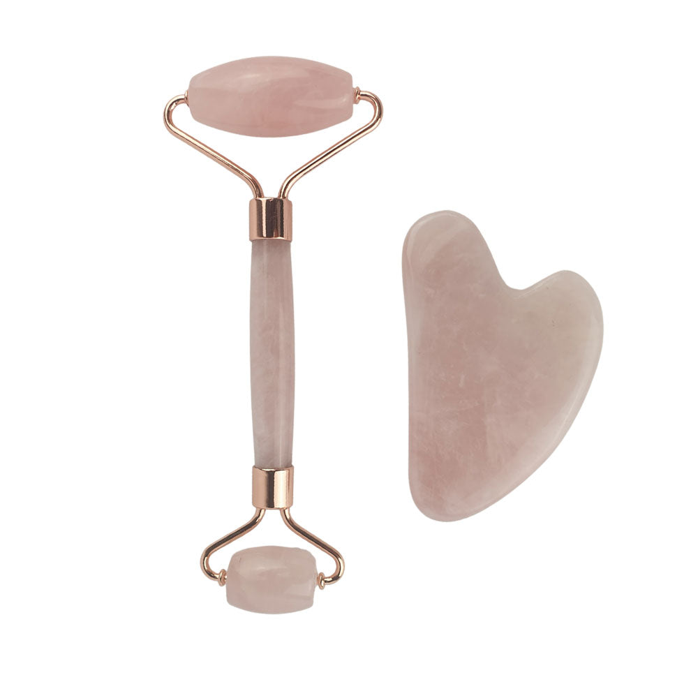 Jade Roller Facial Massage set | The Grateful Gift Co.